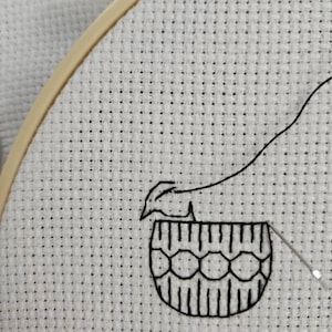 Dog Mom - Blackwork Pattern, Cross Stitch Pattern, Embroidery > Digital ...