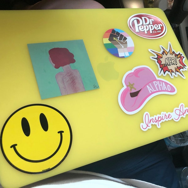 Alpha Omicron Pi Inspire Ambition Sticker, AOII Sorority Decal, Bid Day ...