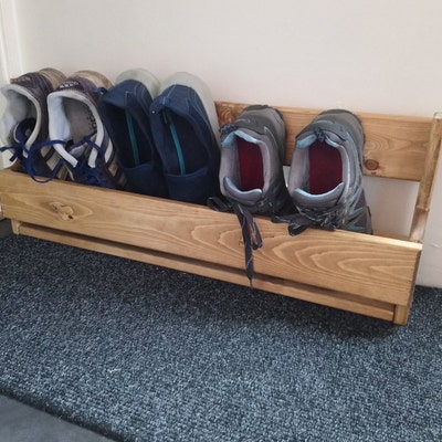 Handmade Upcycled Medium Reclaimed Wooden Shoe Racks Rustic Vintage ...