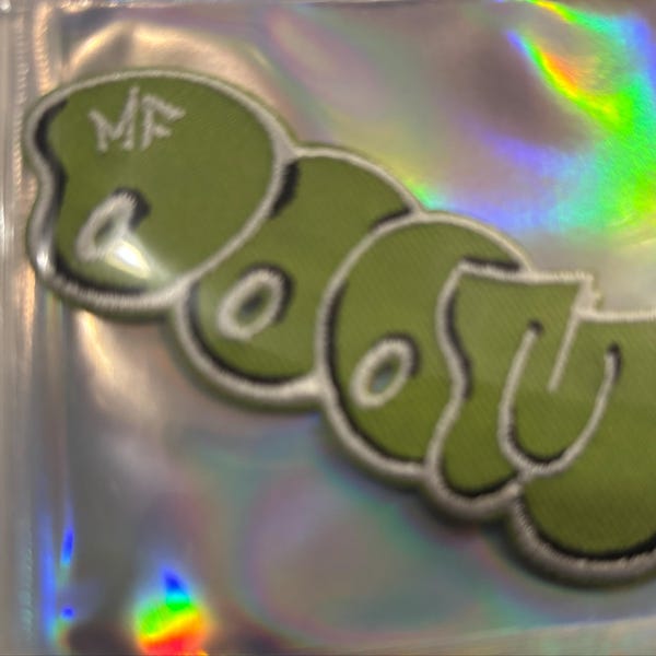 MF Doom Patch - Mm Food - All Caps - Madvillain - Metal Face - 90s Hip ...