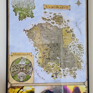 Morrowind, Vvardenfell Map the Elder Scrolls 3, High Quality, Large ...