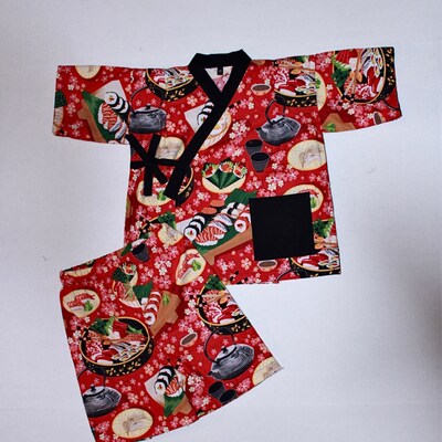 KIDS KIMONO PDF E Pattern Kids Jinbei 3 Sizes / 1Y to 8Y - Etsy