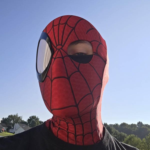 Customized Spider Man Comic Style Mask,shell and Lenses,ultimate Mask ...