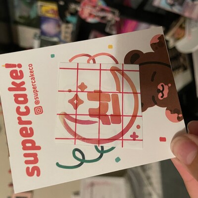 Custom K-pop Kpop Holo Decal Vinyl Lightstick Sticker - Etsy