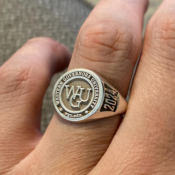 College Ring, University Ring, Graduation Gift, Graduation Ring, Woman ...