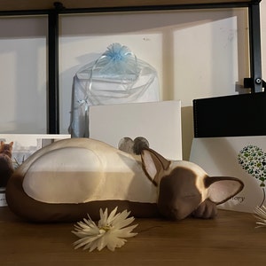 Frenchie Cremation Urn in Stoneware | Etsy