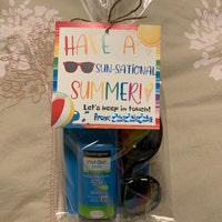 End of School Year Gift Tag, Have a Great Summer Rainbow Bright ...