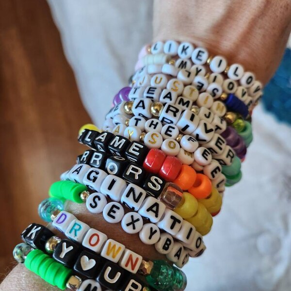 READY TO SHIP!! 10 Random Coldplay Bracelets Handmade **fast Shipping ...