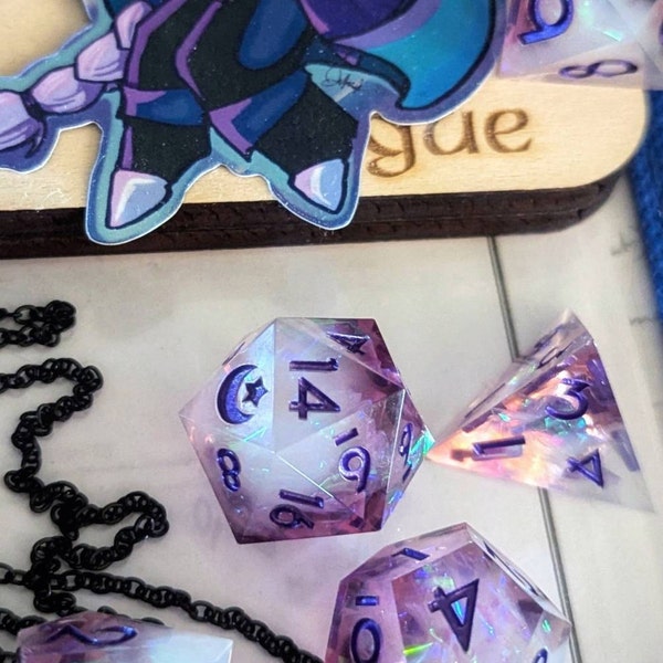 Solid Metal D2 Coin Featuring an Almiraj Dice Guardian Dicebound ...