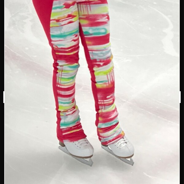 Ice Skate Snap Key Fob Key Chain, Embroidered Vinyl in Your Choice of 2 ...