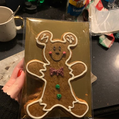 Mickey Mouse Gingerbread Man Cookie and Fondant Cutter - Etsy