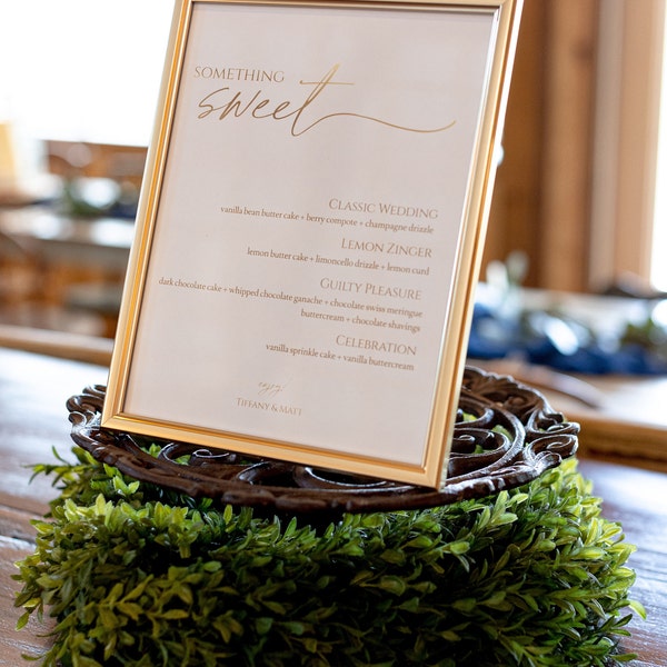 Wedding Seating Chart 3x5 4x6 5x7 and 5x9- Custom Wedding Sign-wedding ...