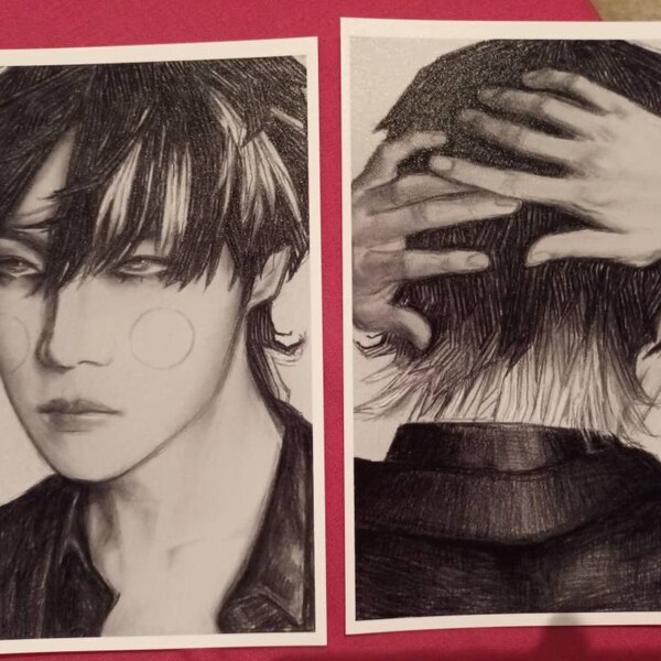Cool RM Art Print kpop Fanart - Etsy