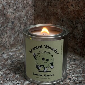 Ube Candle 8oz Candle Scented Candle Coconut Soy Wax Candle Candle Gift ...