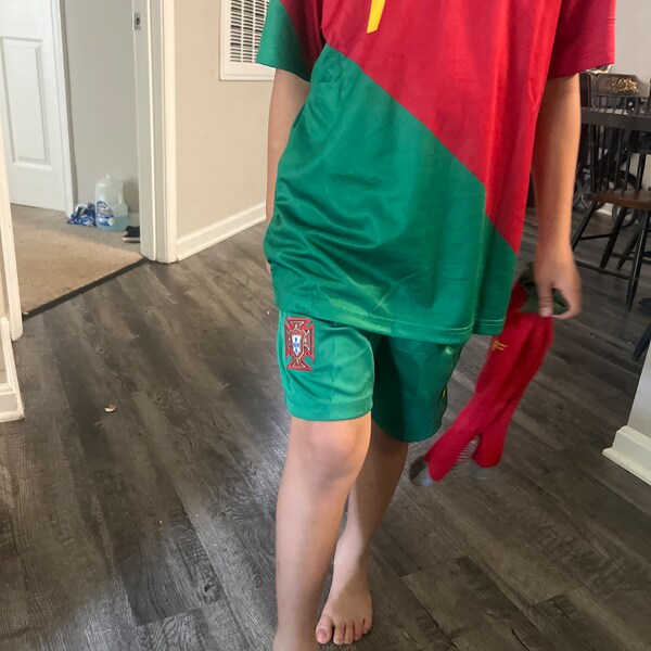 France 2024 Home Kylian Mbappe 10 Kids Soccer Uniform Jersey Shors ...