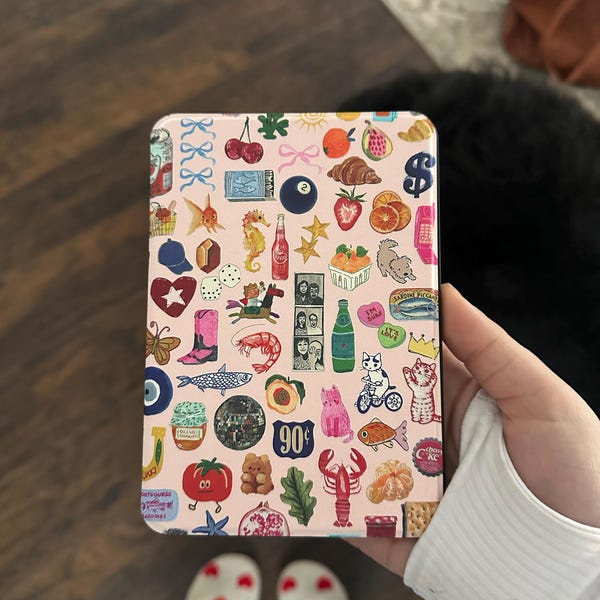 Starry Night Cat Personalised Case Cover for Kindle Paperwhite 1/2/3/4 ...