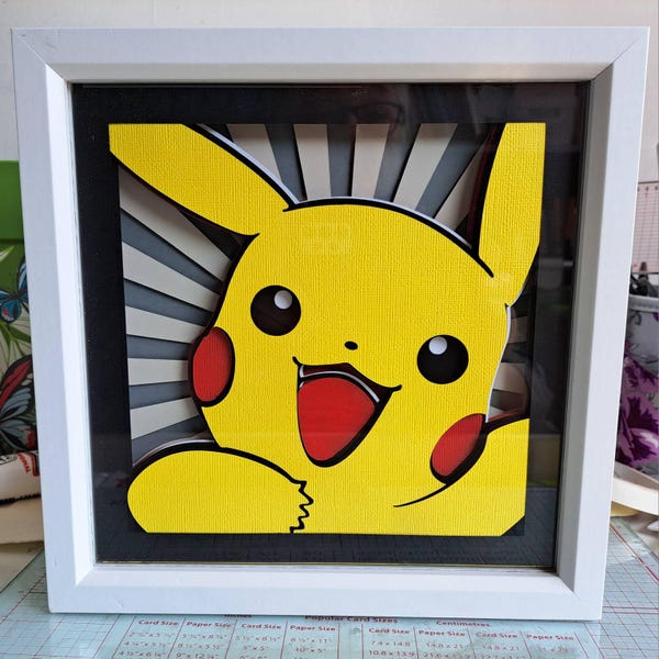 Stitch 3 Paper Cut Light Box Template Files, Shadow Box, 3D Papercut ...