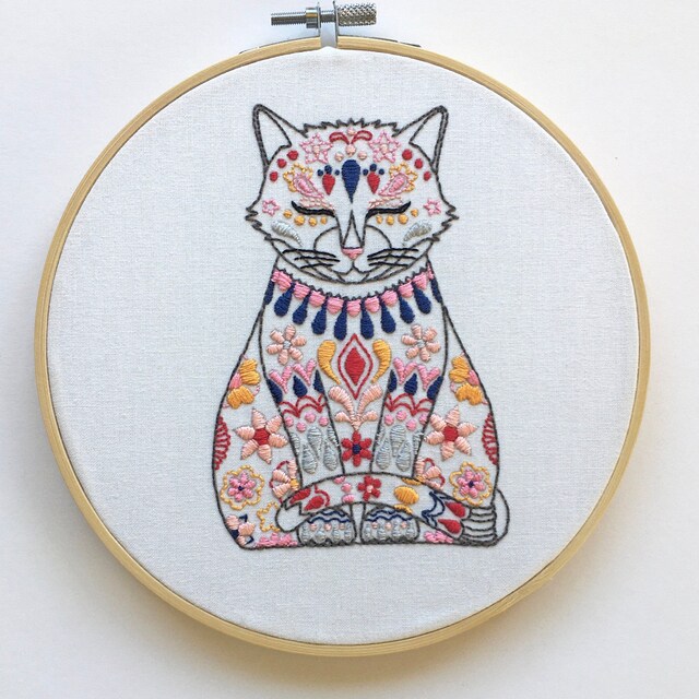 Cinnamon Stitching embroidery for a happy by CinnamonStitching