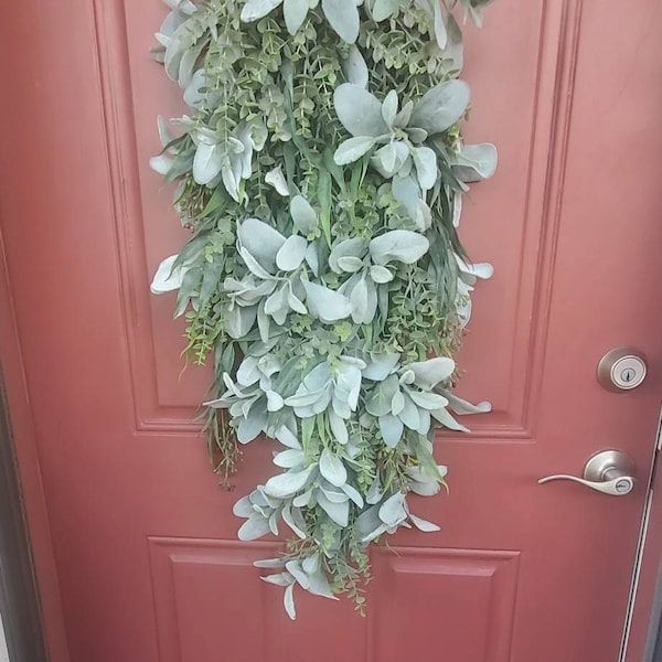 Green Hydrangea Swag; Greenery Swag; Hygrangea Swag, Neutral Swag ...