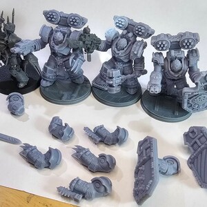 Legio Prima Victrix gravis Princeps set of 5 by Dakkadakka Miniatures ...