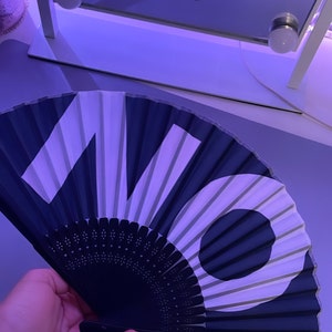 Hundred Dollar Bill Hand Fan Black Handle - Etsy