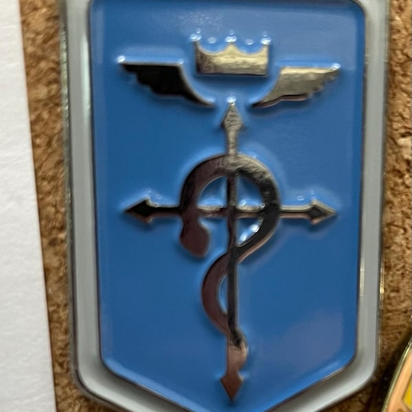 State Alchemist Enamel Pin - Full Metal Alchemist - Etsy