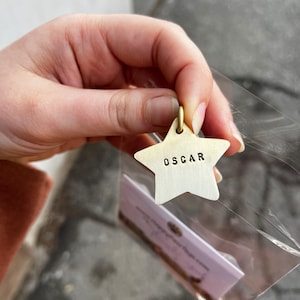 Personalized Fish Dog Tag ID for Collar Tag With Stamped Front - Etsy