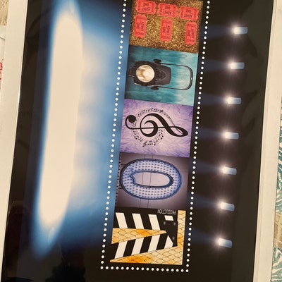 Theater Name Sign, Drama Club Gift, Stage Crew Gift, Vegas Sign ...