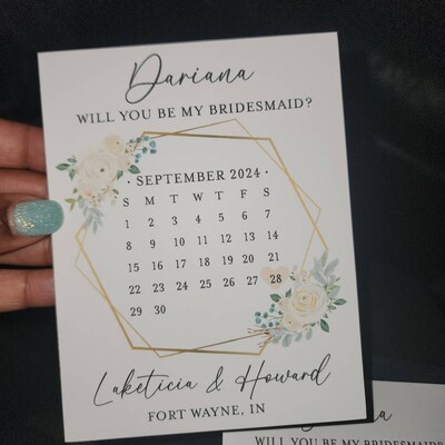 Will You Be My Ninang Card Personalized Card Ninang - Etsy