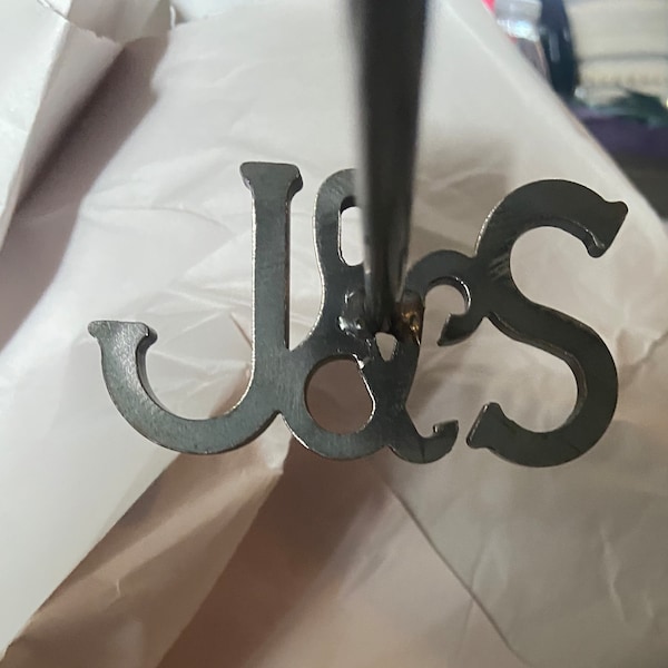 Initial '&' Initial Branding Iron - Etsy