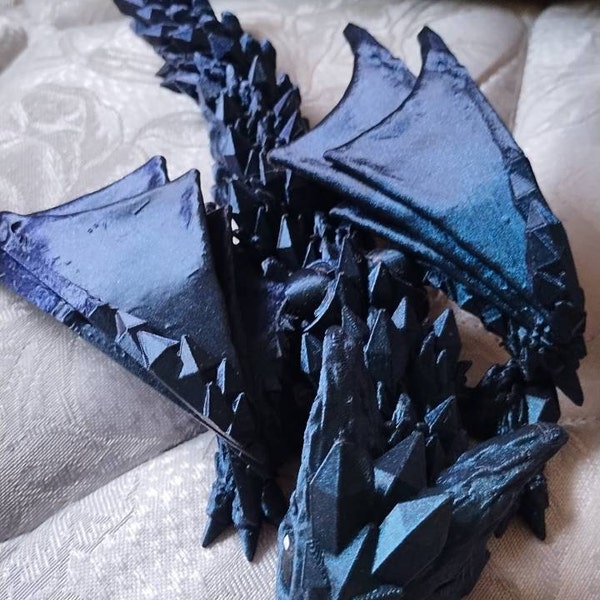 18 Phoenix Fire Pyro Dragon Articulating Flexi by Cinderwing Fidget Toy ...