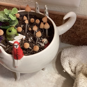 Cute Handmade Ceramic Dumpling. Happy Soup Dumpling. Adorable Gyoza ...