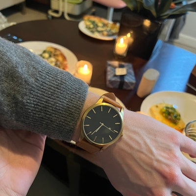 Watch,custom Engraved Personalized Mens Gold Wrist Watch, Groomsmen ...