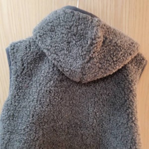 Wool Robe With Hood GRAY / Unisex Soft 100% Merino Wool Robe, Morning ...