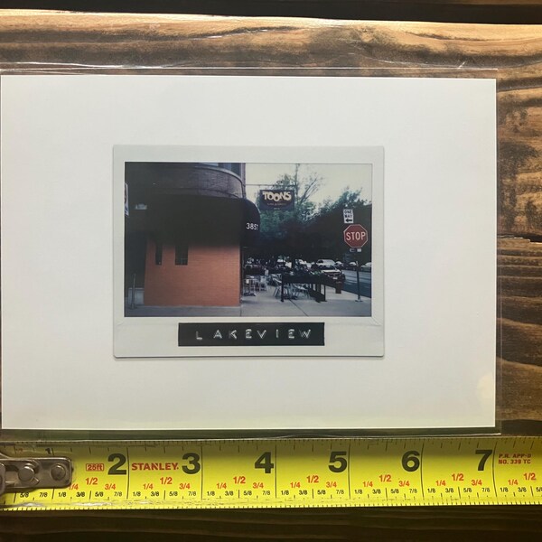 Chicago Photography Print - Unframed Vintage Matchbook Print - Dave and ...