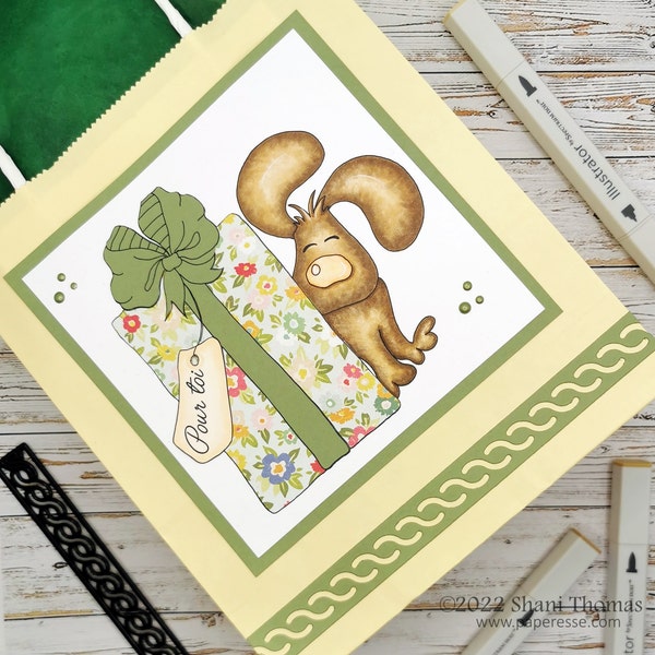 HAMSTER PARTY Digi Stamp - Etsy