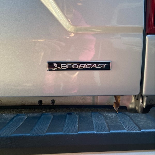 Uncoated Ford Ecobeast, Ecobeauty or Twin Turbo: (2) Emblem Ecoboost ...