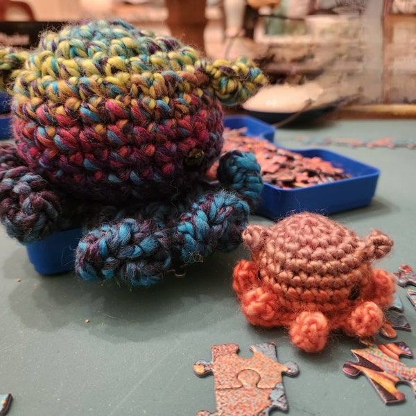 Flapjack the Dumbo Octopus Amigurumi Pattern, No Sew Crochet Dumbo ...