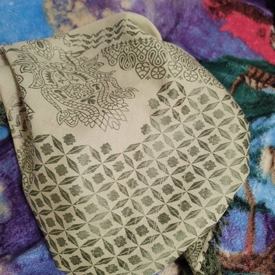 Authentic Palestinian Keffiyeh Shemagh, High Quality Hadab Hand-tied by ...