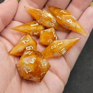 The Forbidden Fey Dice Set / Sharp Edge Dice / Dice for Dungeons and ...