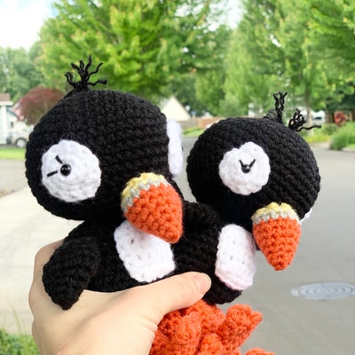 PATTERN: Paavo the Puffin Crochet Puffin Pattern Amigurumi Puffin ...