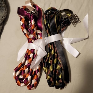 CUSTOM Set of 3 Wedding Cords Choose Your Colours and Charms - Etsy