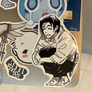 Higuruma Hiromi Bathtub Manga Panel Sticker Jujutsu Kaisen - Etsy