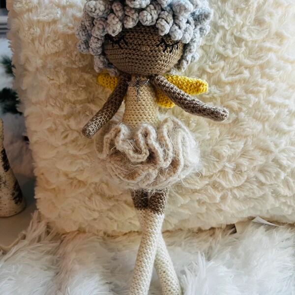 Angel Crochet Pattern Amigurumi Little Angel Doll Pattern Angel Doll ...