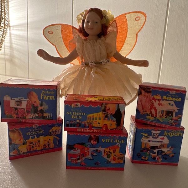 Dollhouse Miniatures Doll's Toy Box, CHOOSE From 11 Doll's Toys (BOXES ...