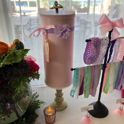 Spinning Bow Carousel.. Custom. Clip / Bow Holder / Storage - Etsy