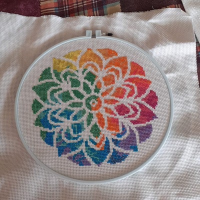 Mandala Cross Stitch Pattern Set , Buddha Cross Stitch Silhouette Pack ...