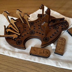 Ludus Duodecim Scriptorum, Ancient Roman Board Games, Handmade Board ...