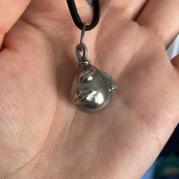 Behelit Pendant | Hand-cast Pewter Berserk Necklace | Anime Talisman ...