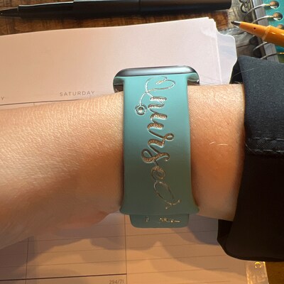 Bluey Apple Watch Band, Bluey Laser Engraved Watch Band, Personalized ...